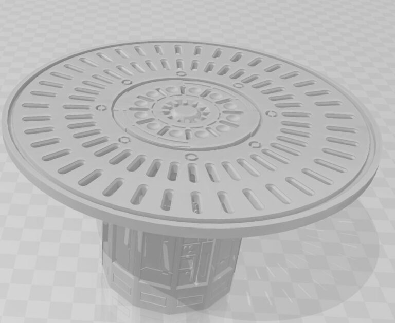 Reactor Shaft avec plateforme Ronde – Gork Factory